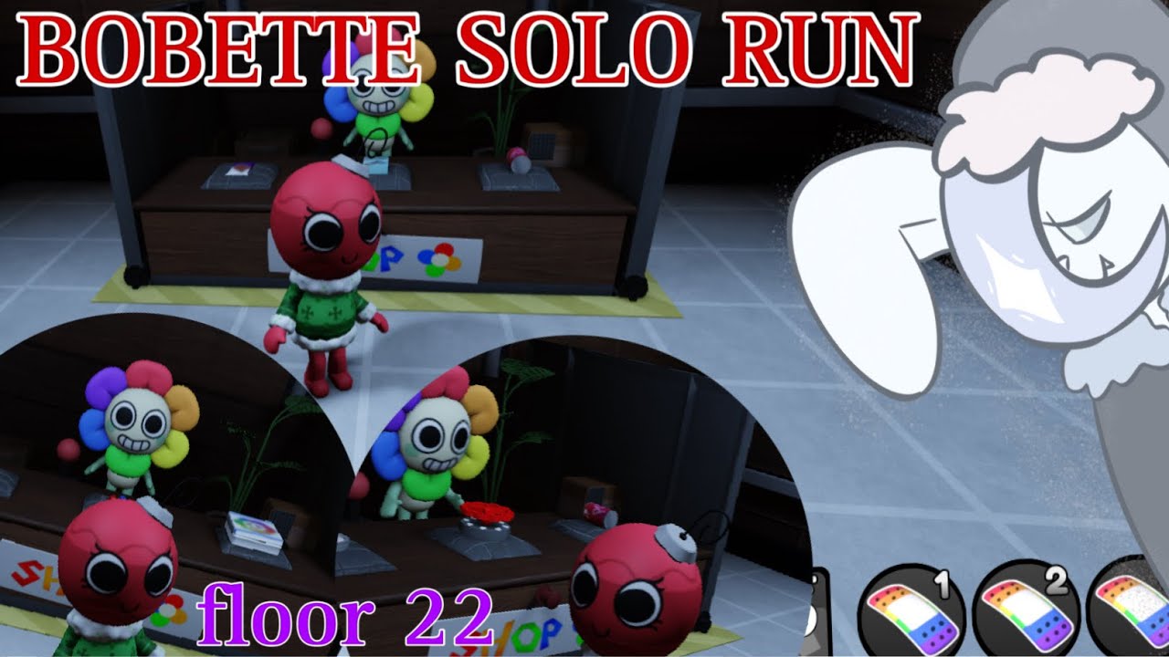 bobette solo run floor 22 - dandys world - YouTube