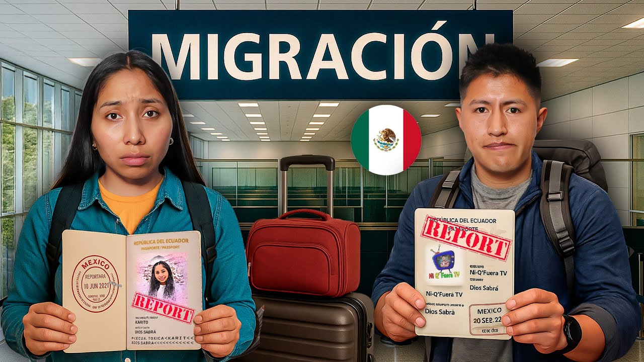 NOS DEPORTARON DE MEXICO 🇲🇽 - Karito La Tóxica, Ni Q' Fuera TV - YouTube