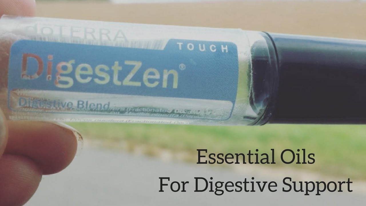 Essential Oils For Digestive Support - YouTube