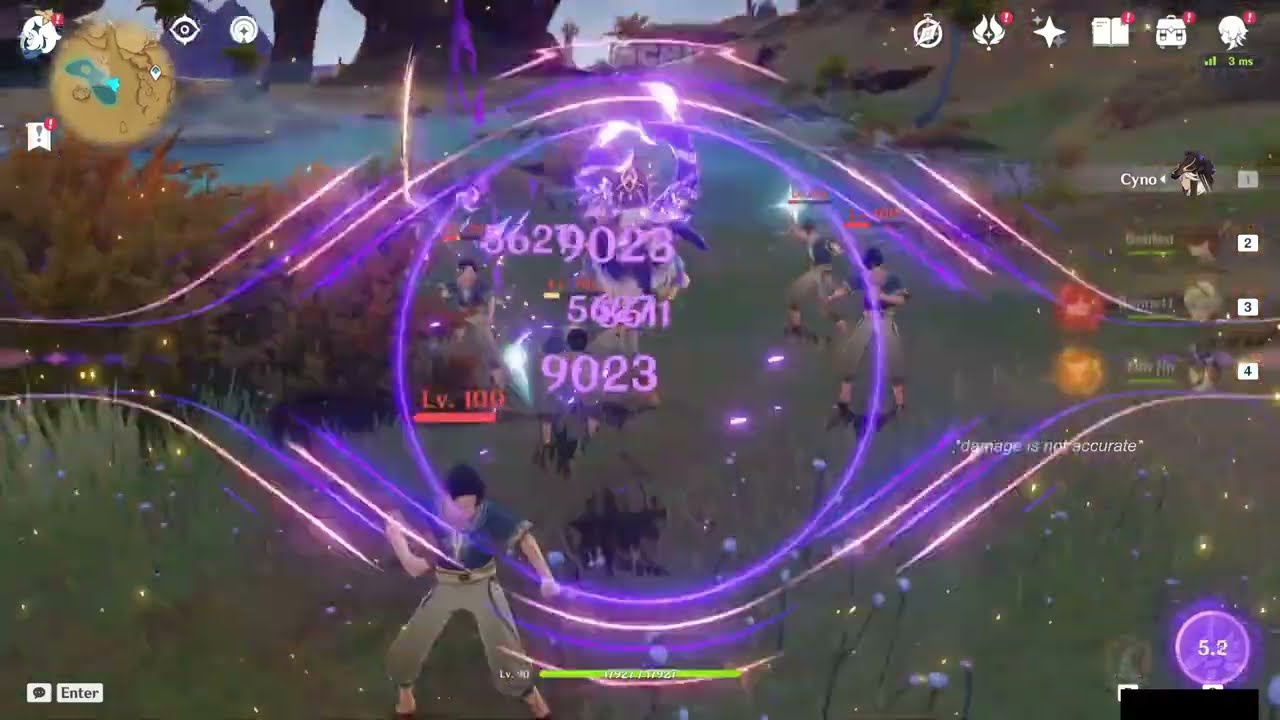 C6 Cyno Electro Team With Yunjin Genshin Impact 3.1 - YouTube