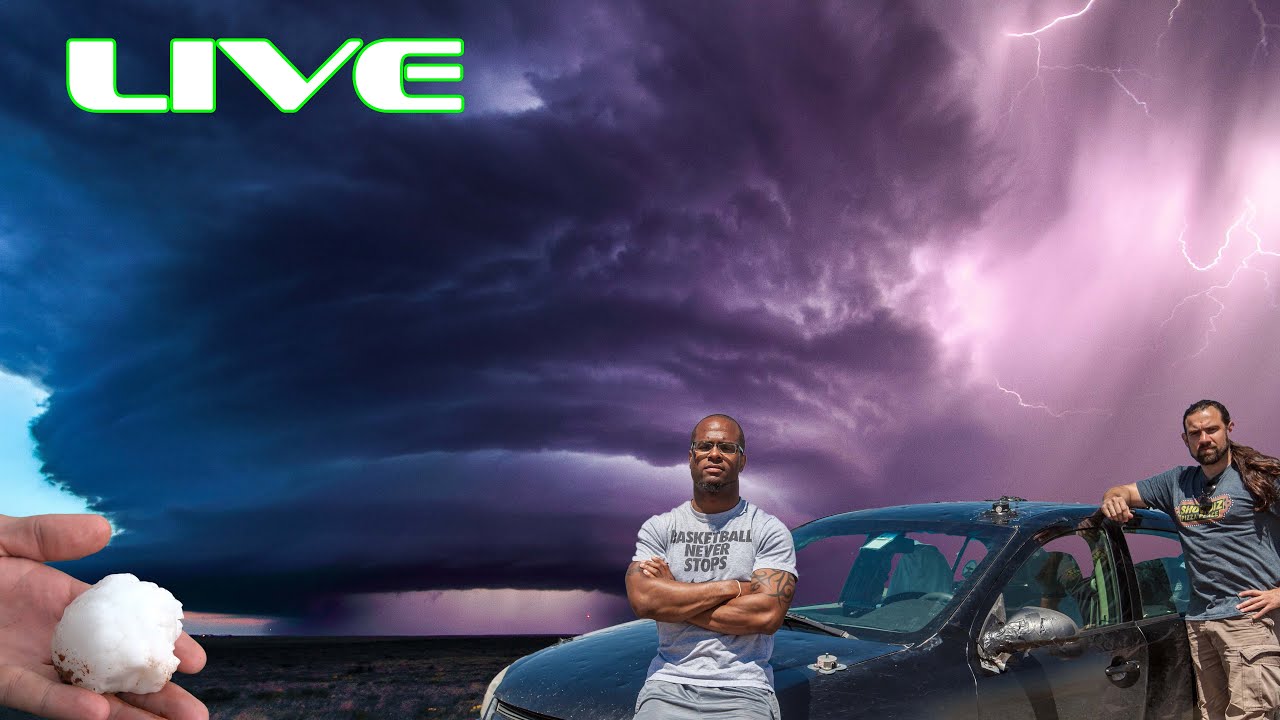 🔴LIVE | Oklahoma Tornado Chase with Simon Brewer & Juston Drake | 6/15 ...