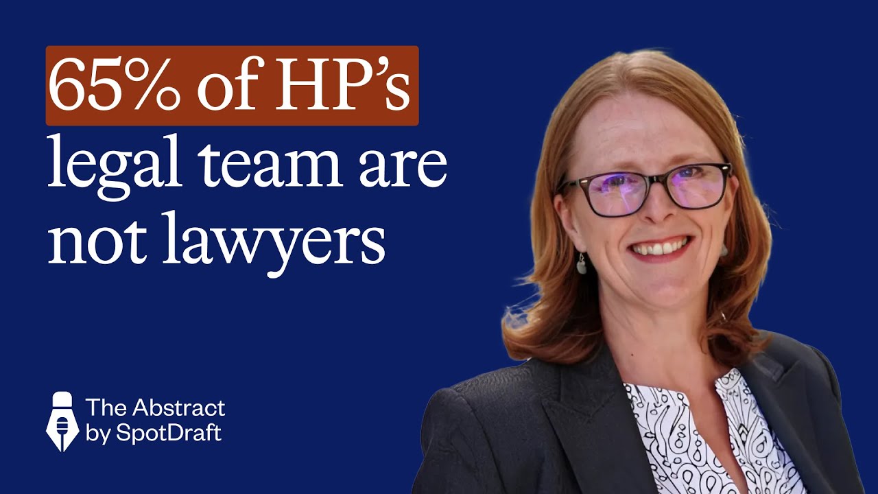 Ep 61: How to lead Legal without a JD with Zoe McMahon, HP, Head of ...