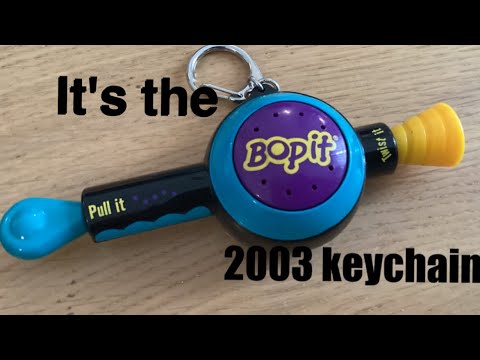 Bop it keychain 2003 new - YouTube