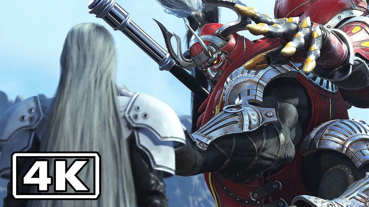 Final Fantasy VII Rebirth - Secret Sephiroth Cutscenes + Secret Boss ...