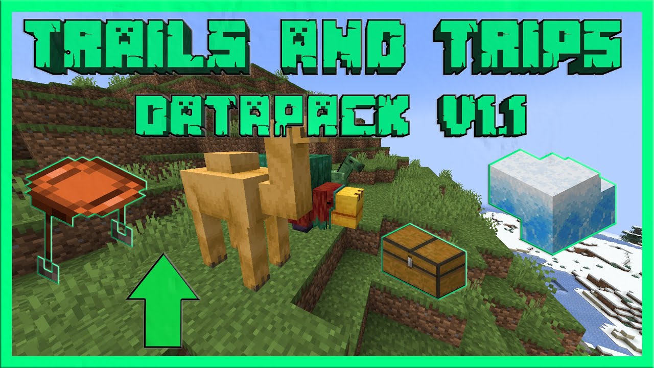 Trails and Trips v1.0 - v.1.1 Datapack - Minecraft Datapack Showcase - YouTube