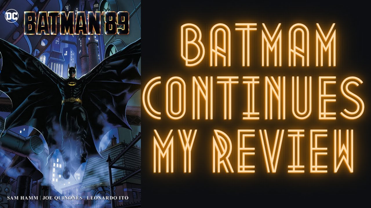 Tim Burton’s Batman continues in comics - YouTube