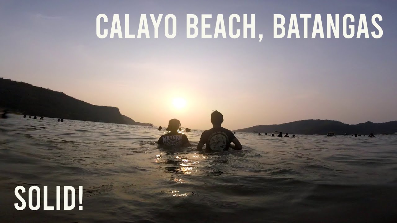 Calayo Beach | Nasugbu, Batangas | Pauline Rivera VLOG - YouTube