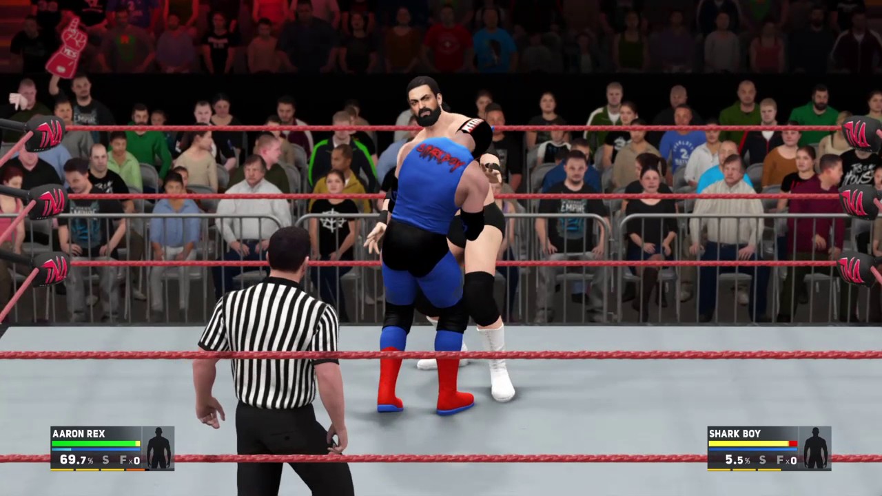 WWE 2K17. Aaron Rex VS Shark Boy. TNA Bound for Glory. TNA Grand ...