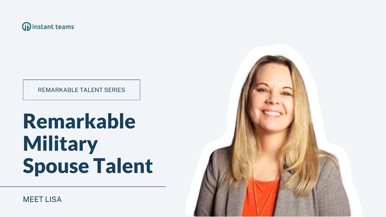 Instant Teams I Remarkable Talent Series - YouTube