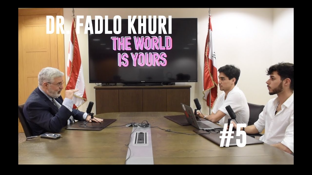 TWIY EP5: Dr. Fadlo Khuri - YouTube