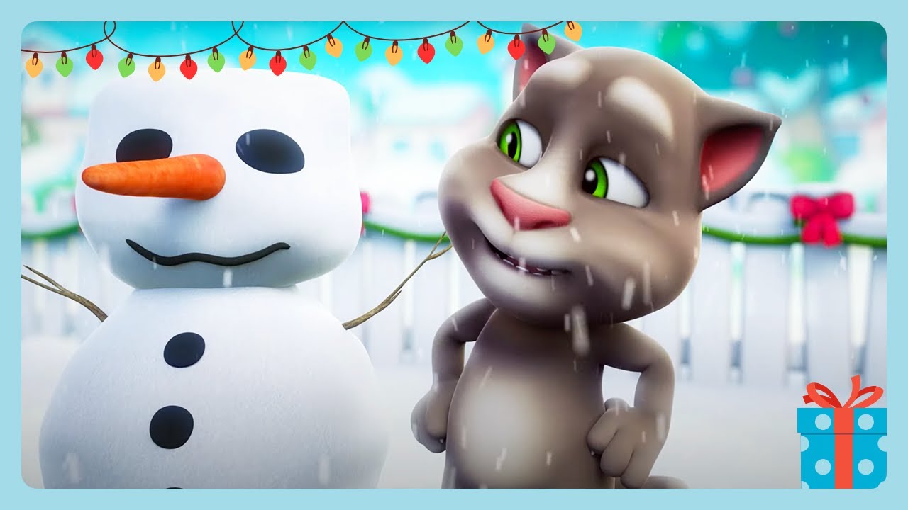 Snowman Holiday Season | Talking Tom Shorts | WildBrain Toons | Christmas Cartoons - YouTube