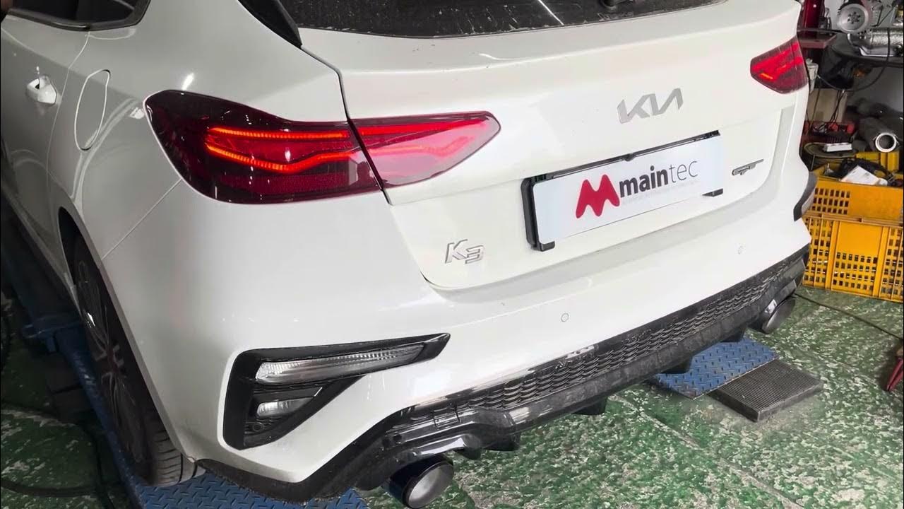 다이다믹한 포스가 느껴지는 k3GT [5도어] 가변배기튜닝 - YouTube