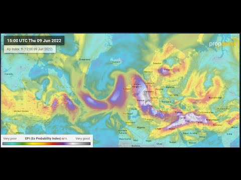 Carl K9LA 6 Meter Propagation and Solar Cycle 25 - June 8/22 Front ...