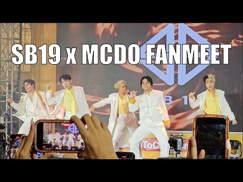 SB19 Chicken McDo & Gento at the SB19 x McDo Fan Meet - YouTube