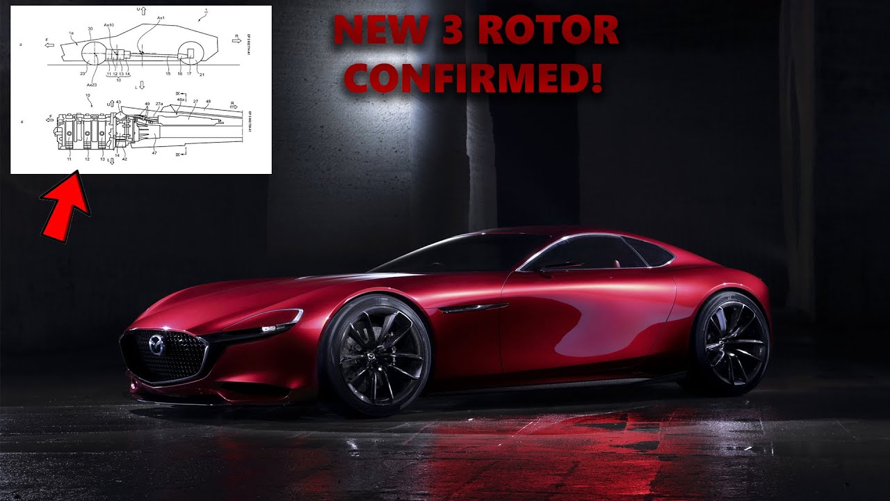 Mazda is making a new 3 Rotor Hybrid Assisted Sports car - YouTube
