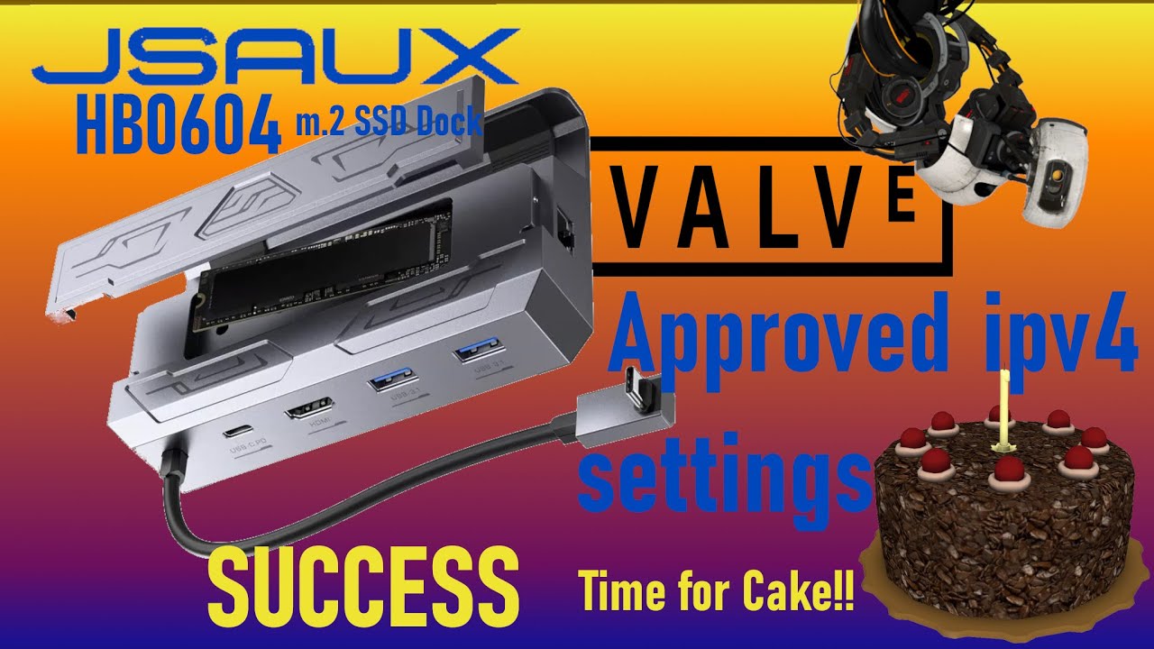 FIXED!! JSAUX HB0604 M.2 Dock Support - Valve Approved SteamOS Manual ...
