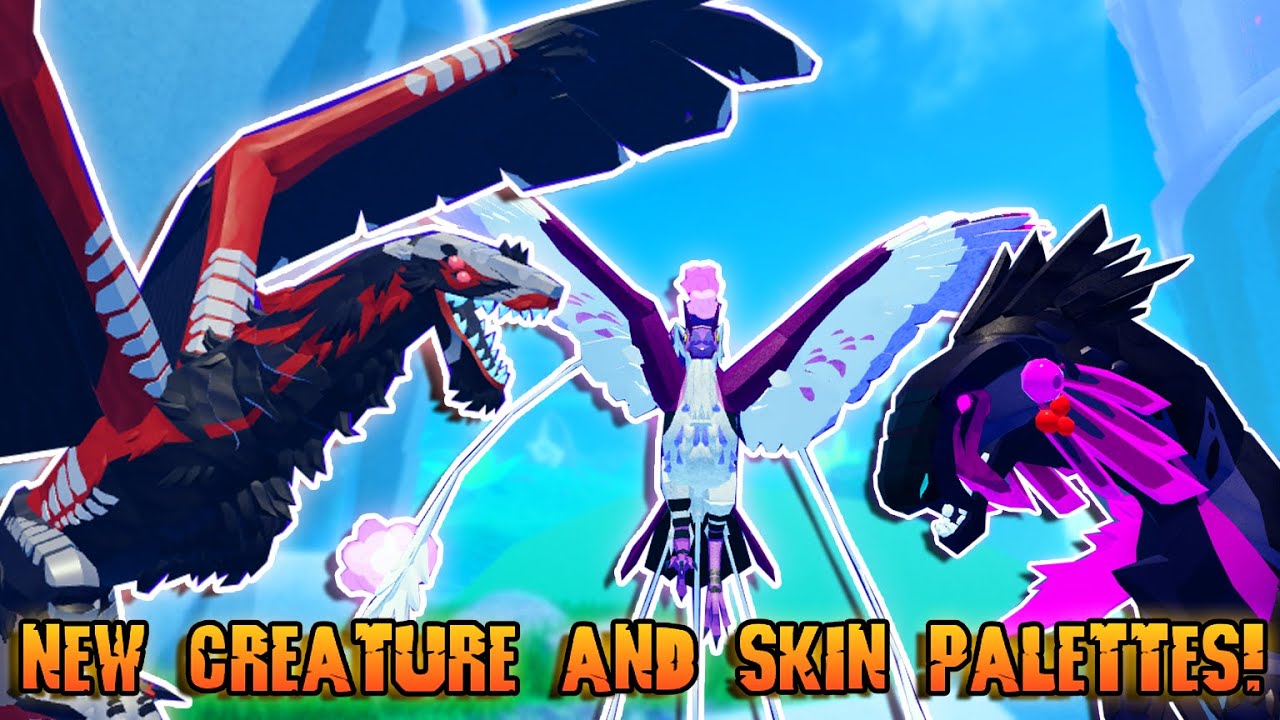 NEW CREATURE KEMOTI + NEW SKIN COLOR PALETTE! | Creatures Of Sonaria ...