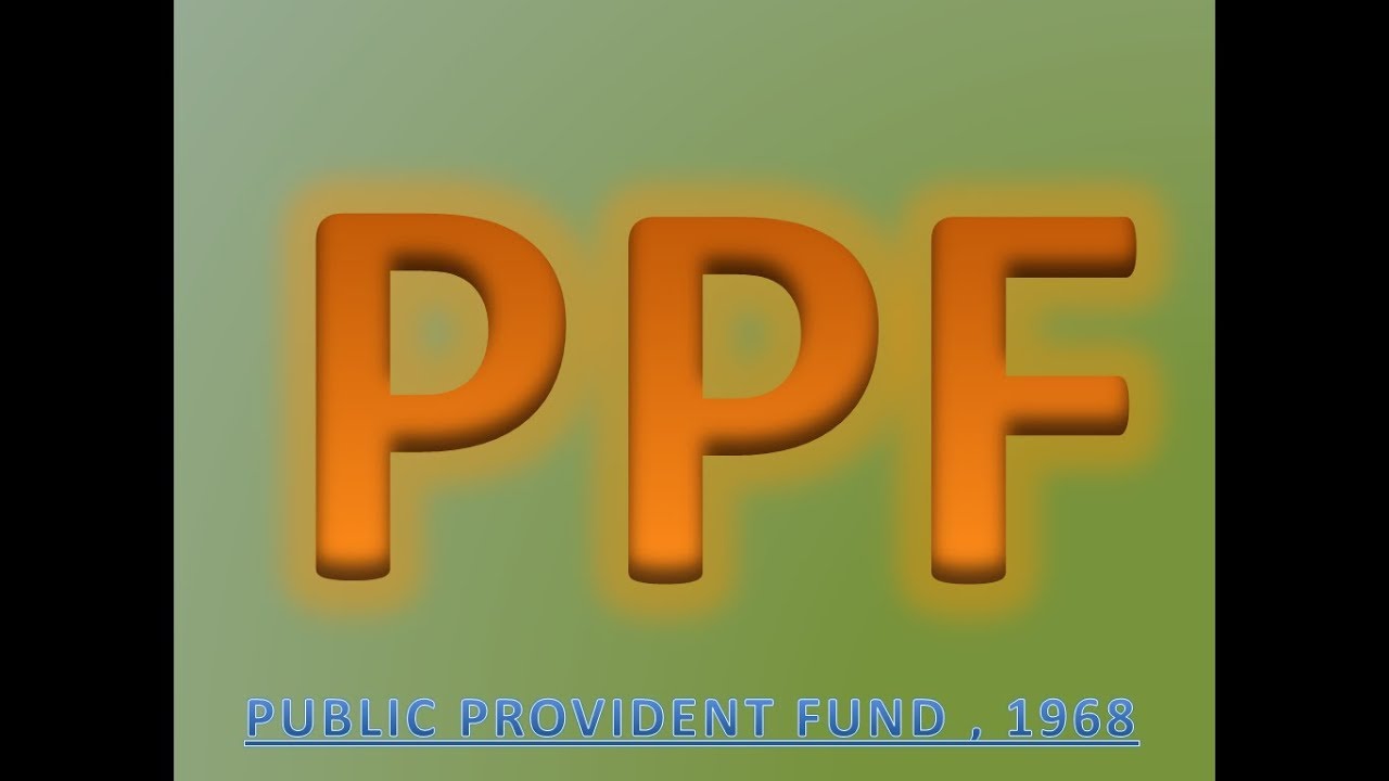 Public Provident Fund (PPF) -1968 - YouTube