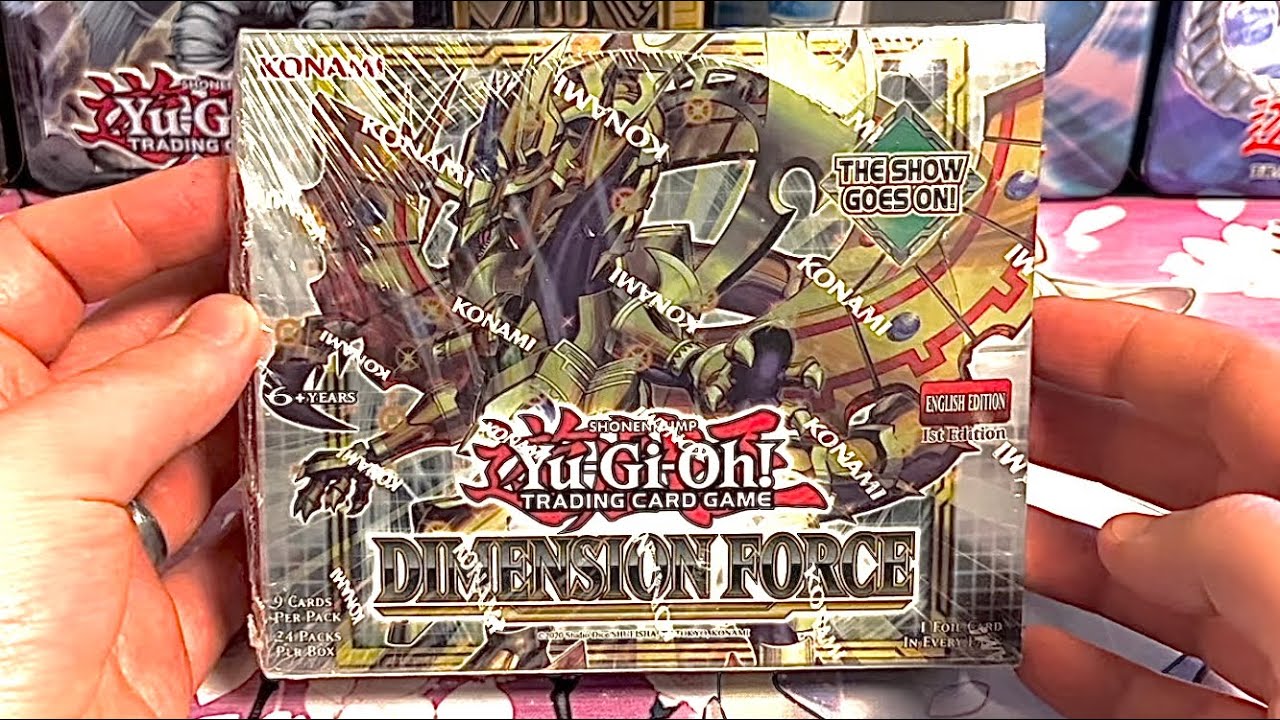 DIMENSION FORCE Booster Box Opening - YouTube