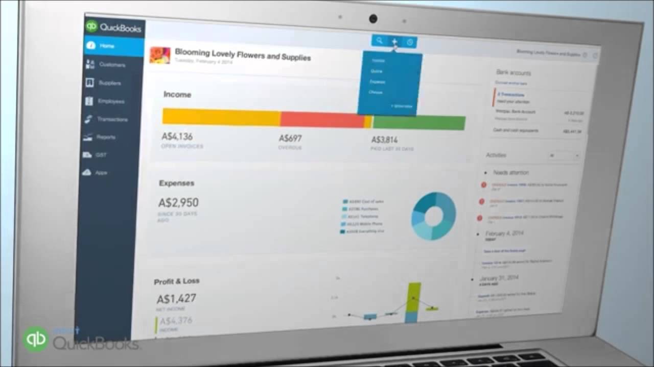 Grrace Accountants CPA - QuickBooks Recording An Expense. - YouTube