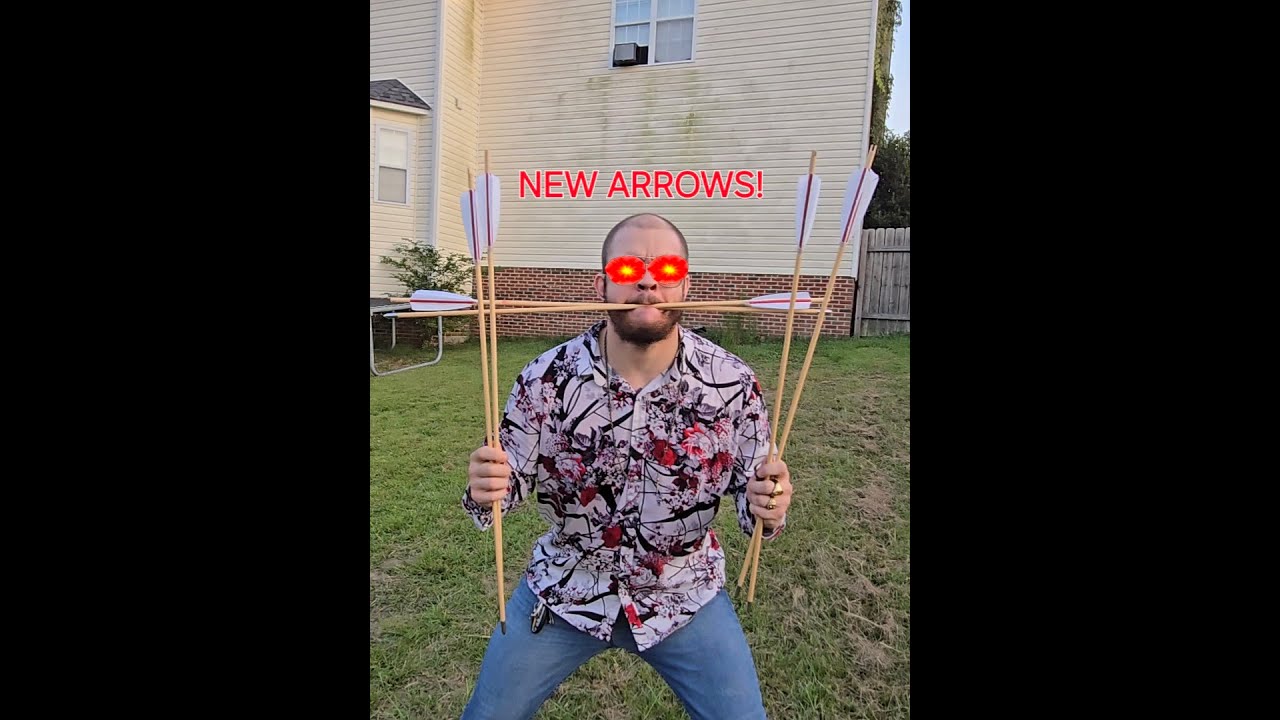Custom-made arrows - YouTube