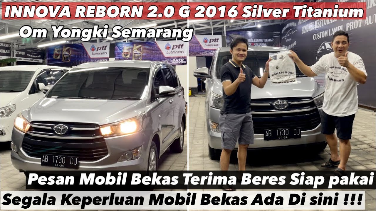 INNOVA REBORN 2.0 G 2016 Silver titanium PESANAN Om Yongki Semarang # ...