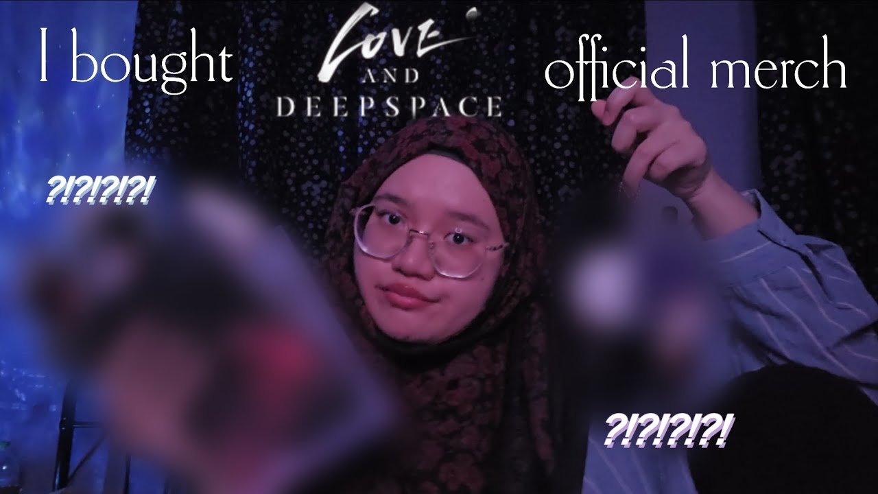 ASMR | Unboxing my official Love and Deepspace merch (a LOT of yapping ...