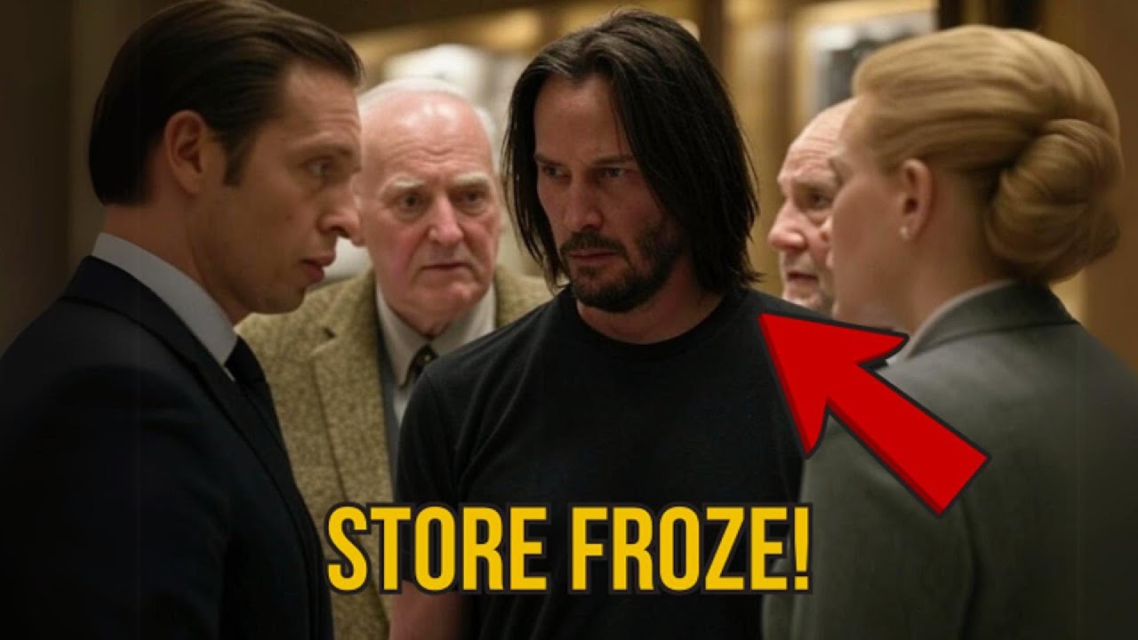Luxury Store SHOCKED: Keanu Reeves Defends Humiliated Elderly Man! # ...