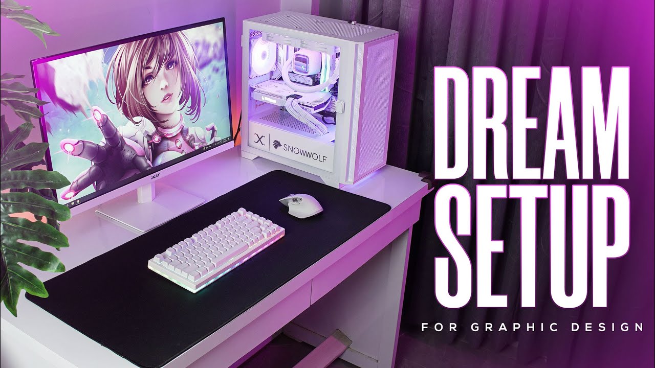 ⭐Building Dream Desk Setup worth Rs 2Lac for Graphic Design - YouTube