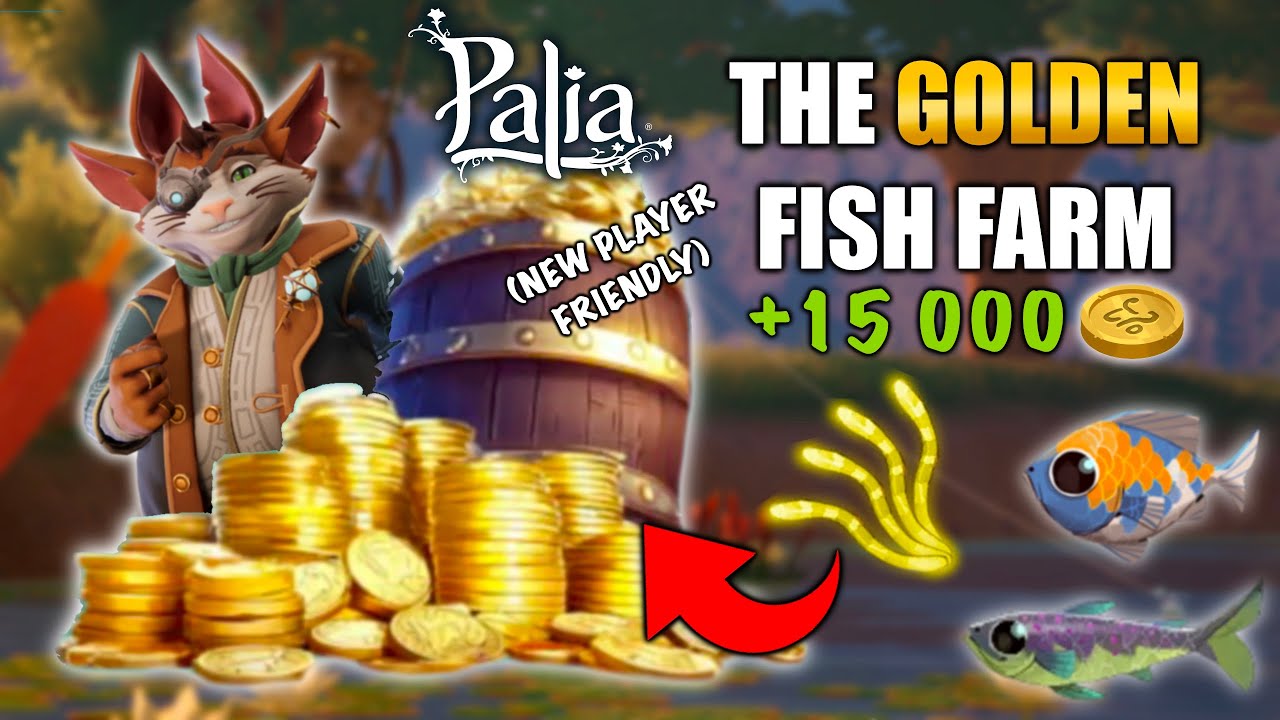 BECOME THE RICHEST FISHERMAN IN PALIA (THE GOLDEN FARM MONEY MAKING ...