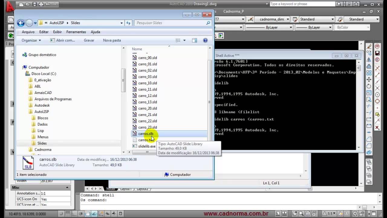 AutoLISP II - 07 - Imagens - Parte II - YouTube