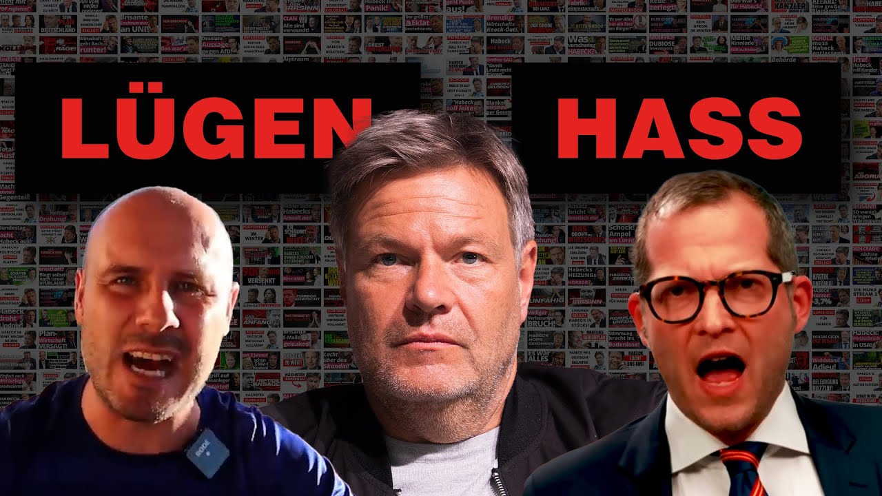 Die wilden Kampagnen gegen Robert Habeck - YouTube