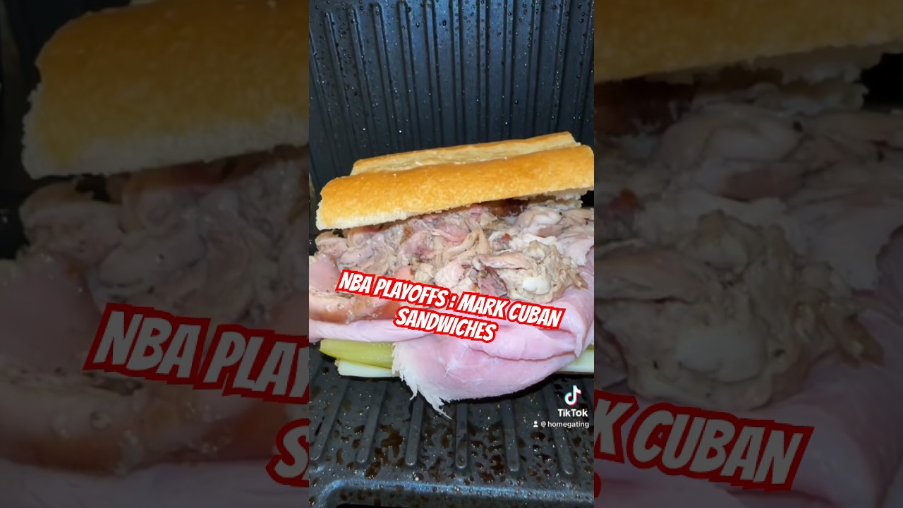 NBA PLAYOFFS SHORTS : Mark Cuban Sandwiches #nba #shorts - YouTube