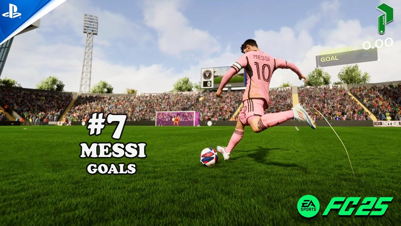 EA Sports FC 25 | All MESSI Signature Last Minute Goals Celebrations #4 ...