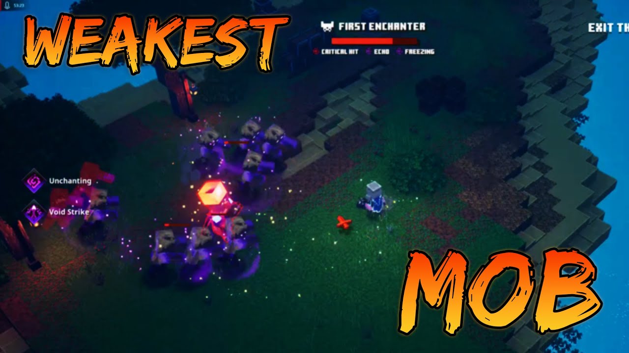 FIRST ENCHANTER - Weakest Ancient Mob ? Minecraft Dungeons 🔥 - YouTube
