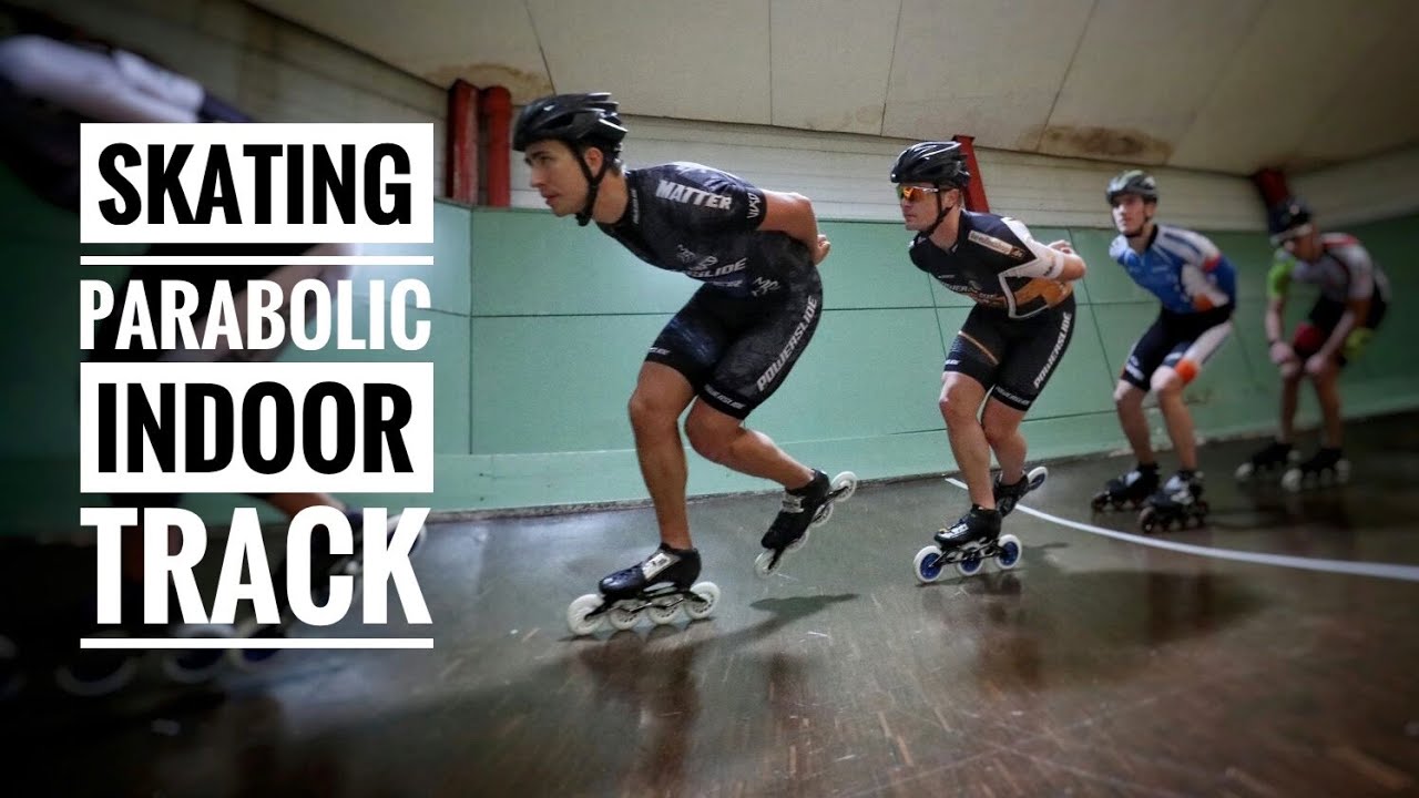 Skating on the Parabolic Indoor Track in Darmstadt - YouTube