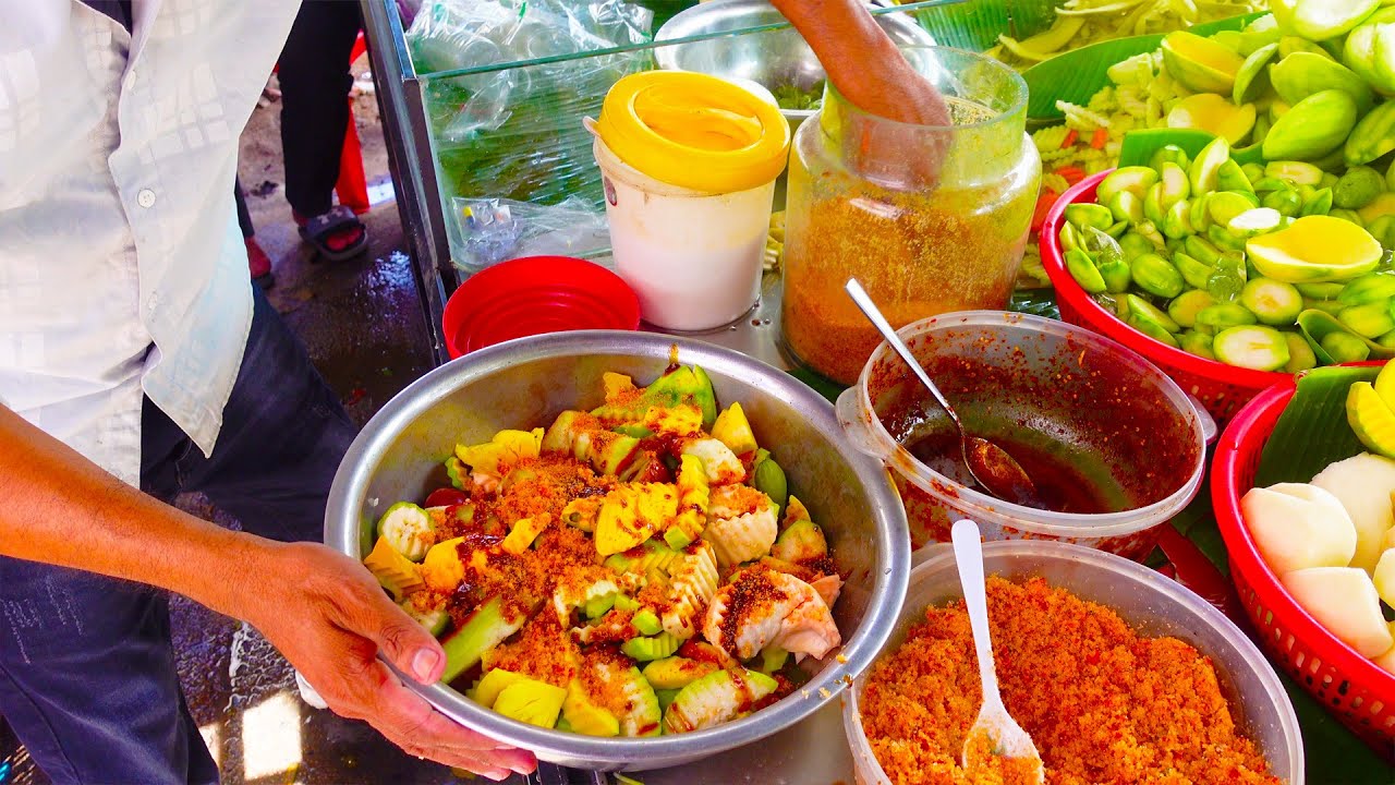 Never get enough of these TROPICAL FRUITS !!! MAJU KRALOK (Cambodian ...