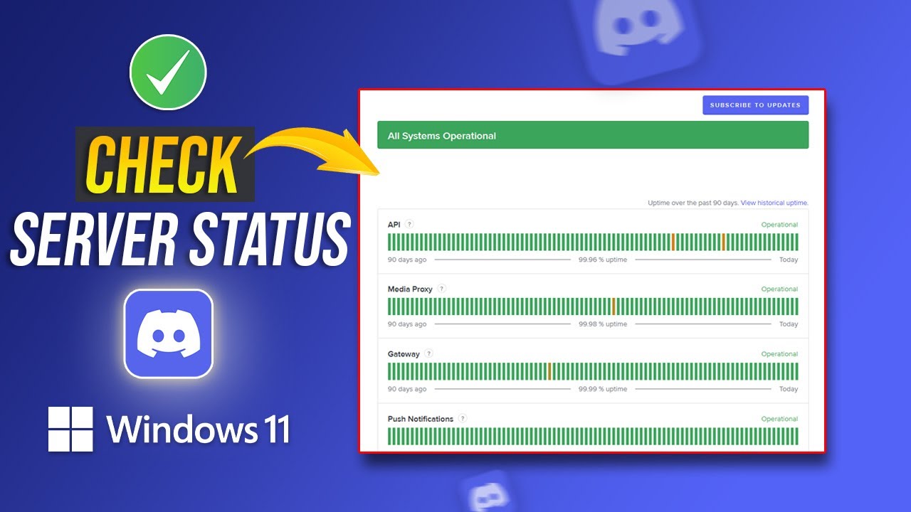 How to Check The Discord Sever Status from PC | See Discord Server ...