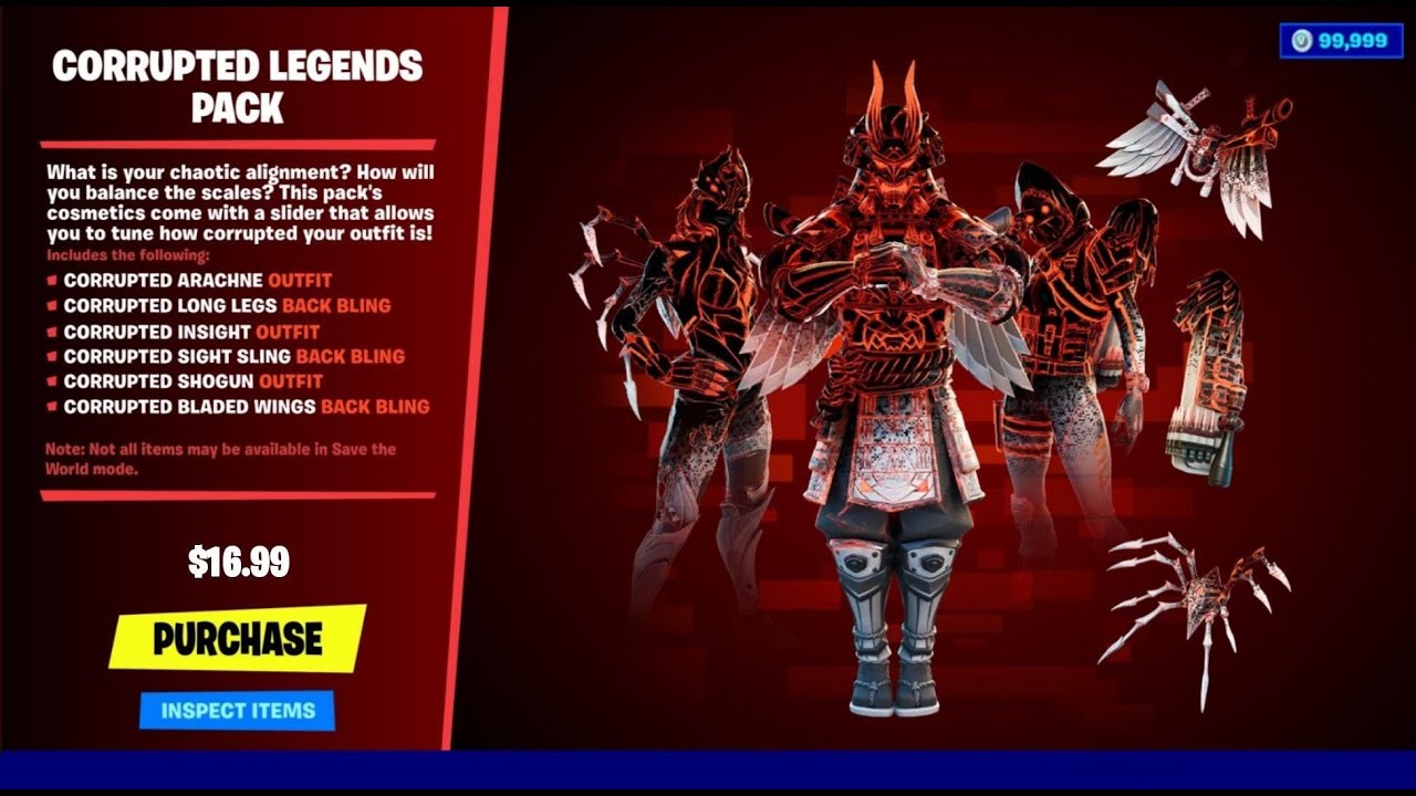 CORRUPTED LEGENDS PACK , CORRUPTED ARACHNE, CORRUPTED INSIGHT ...