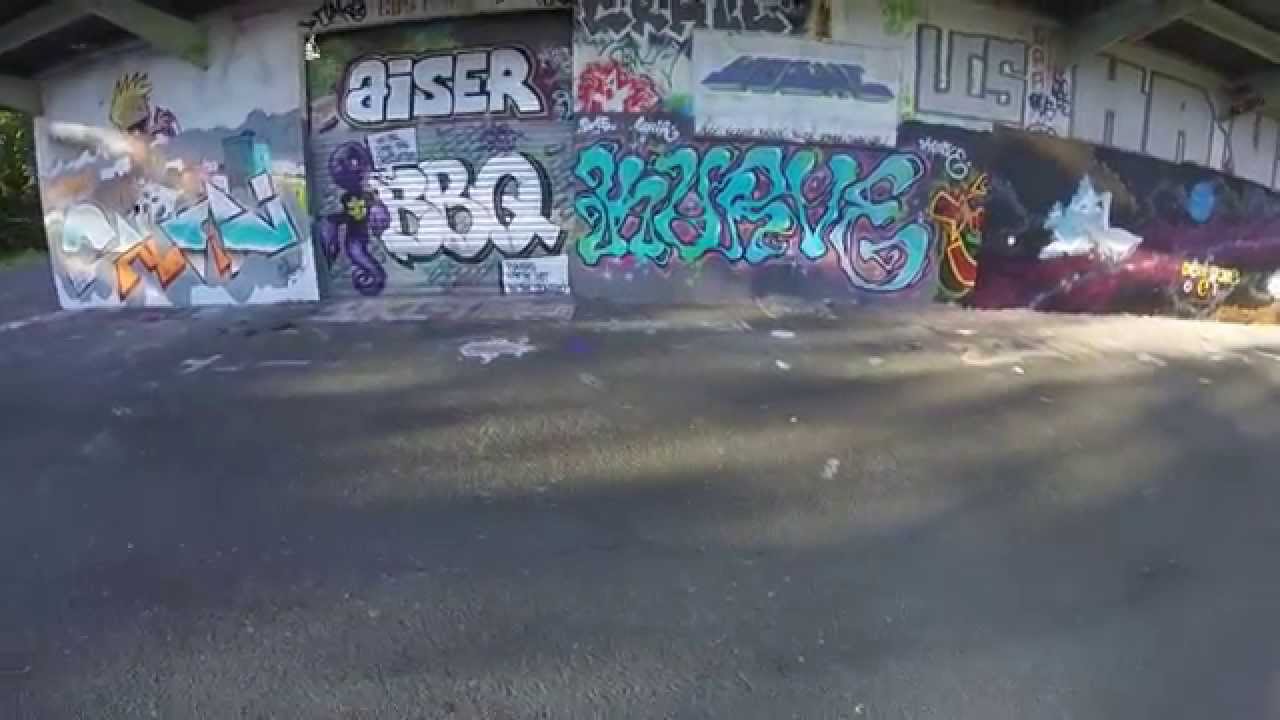 Dji Phantom Street Art St Brieuc - YouTube