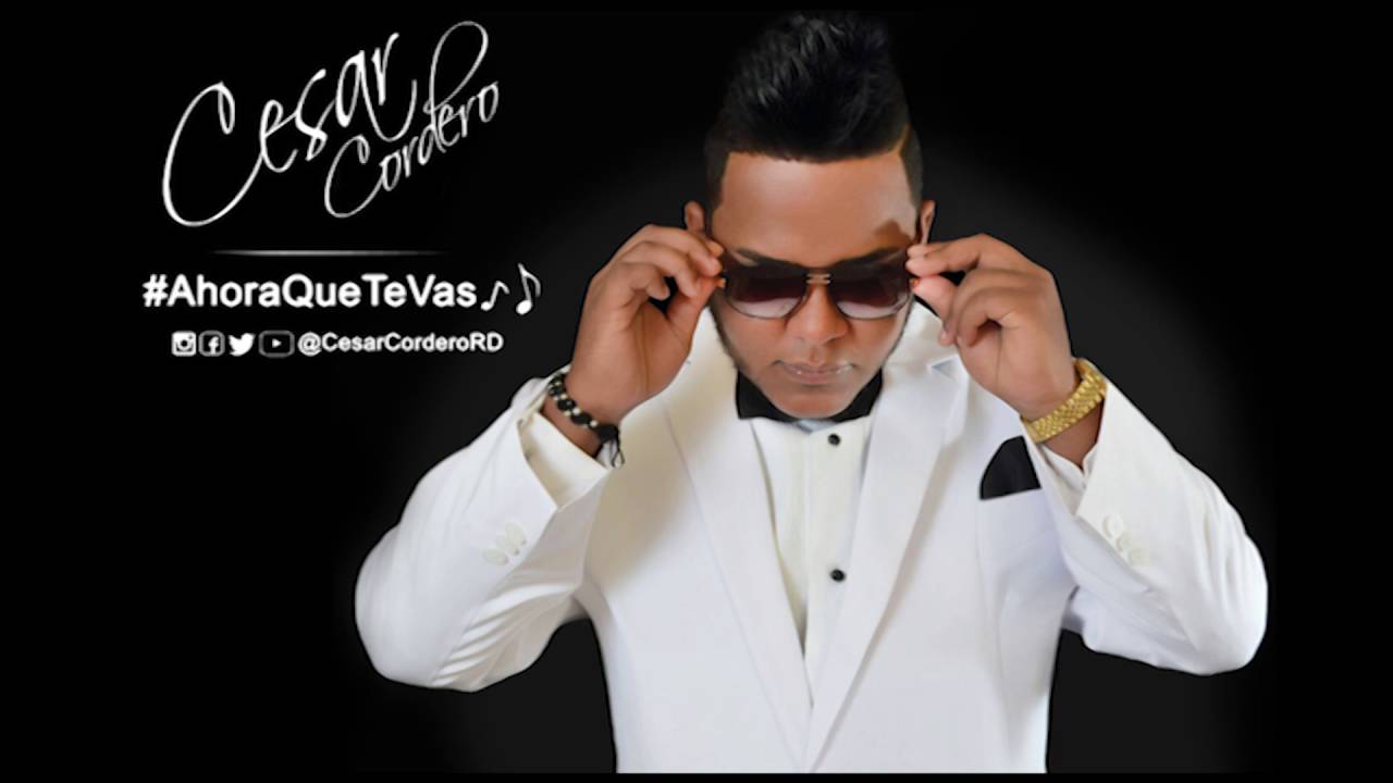 Cesar Cordero - Ahora que te vas Salsa (2016) - YouTube