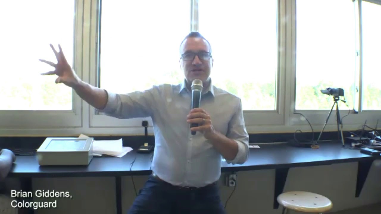 Brian Giddens Interview Fulton County Marching Exhibition 2019 - YouTube