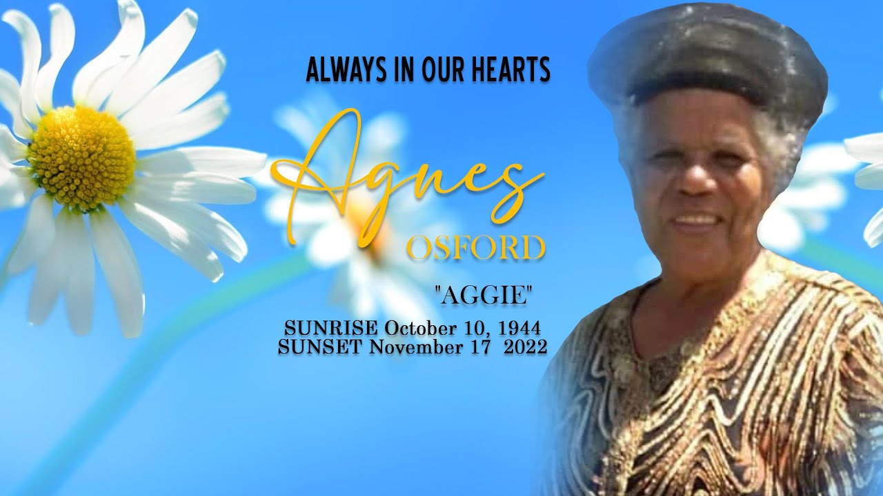 Always In Our Hearts - Agnes Osford - Aggie HD - YouTube