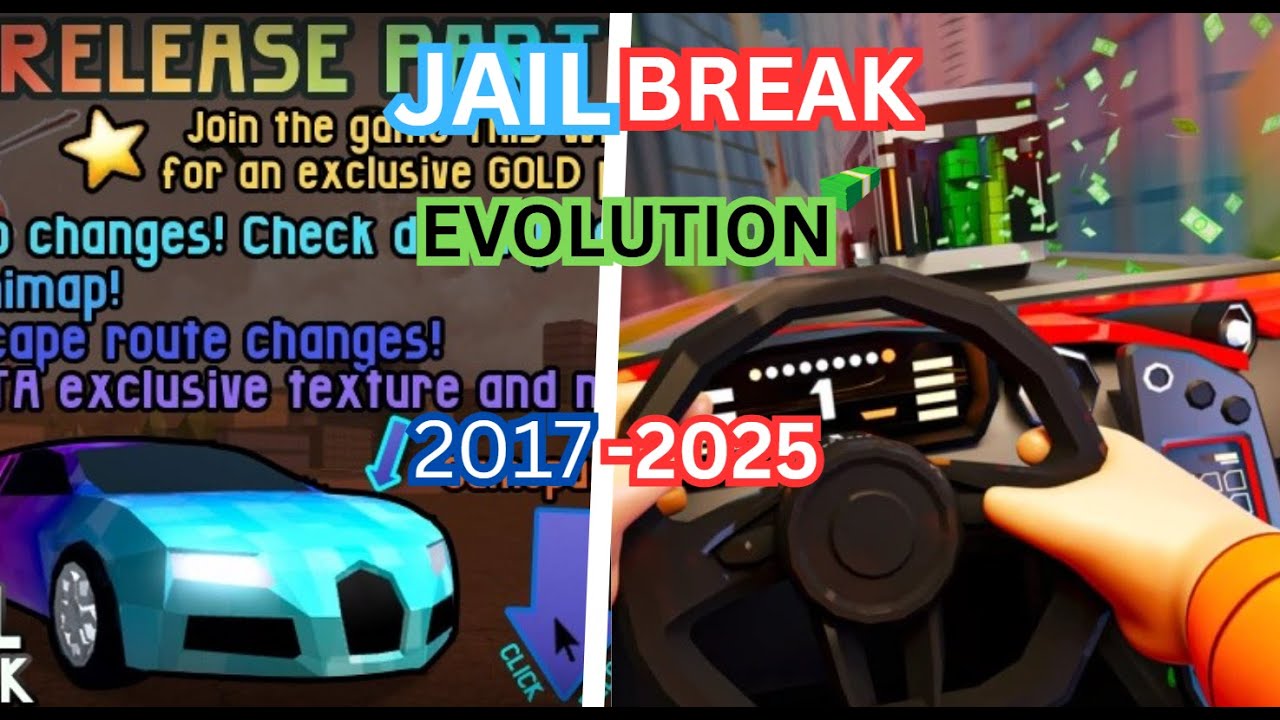 The ROBLOX JAILBREAK EVOLUTION (2017-2025) - YouTube
