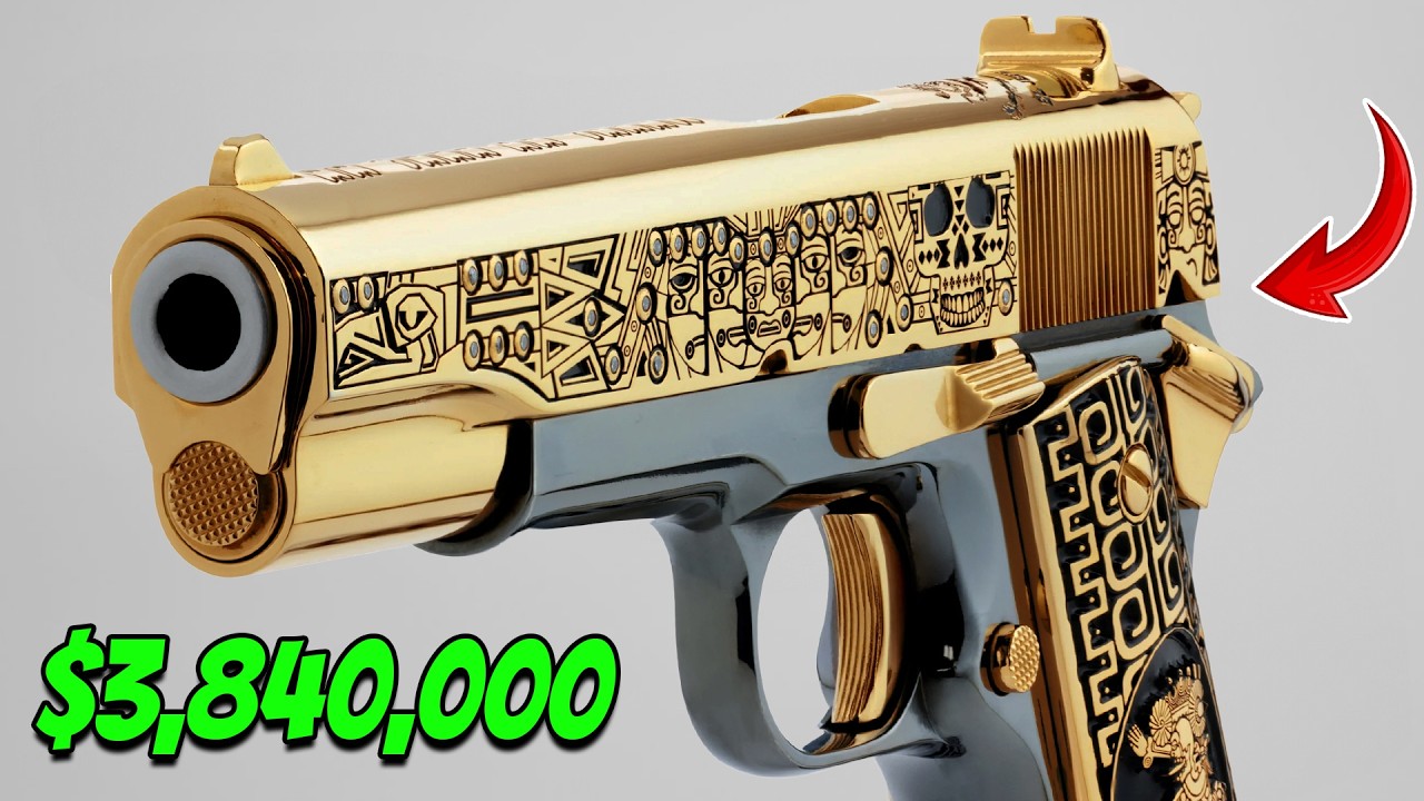 10 Most EXPENSIVE Guns Ever SEIZED From Drug Lords! - YouTube