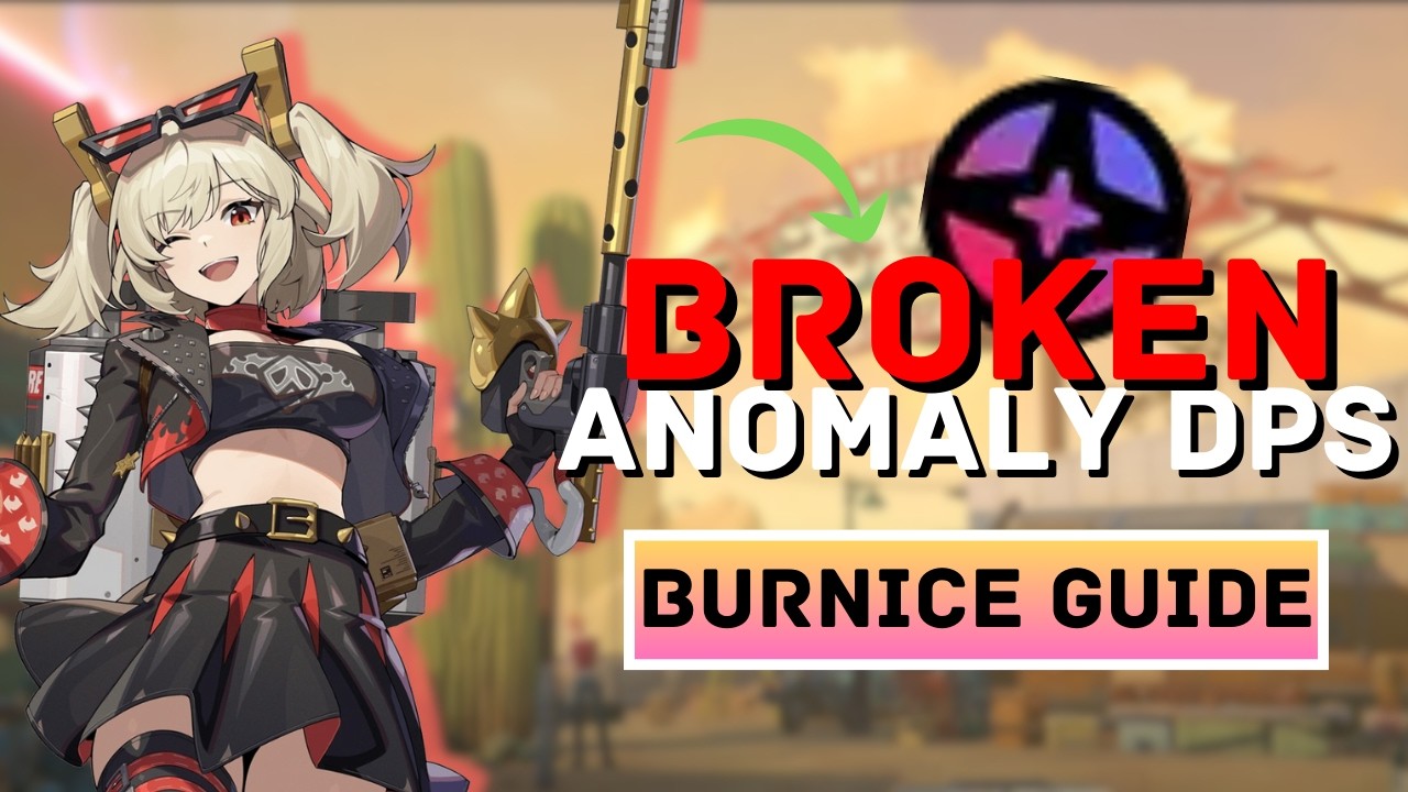 INSANE ANOMALY DPS! Burnice Guide | Best Teams, Weapons, Disk Drives ...