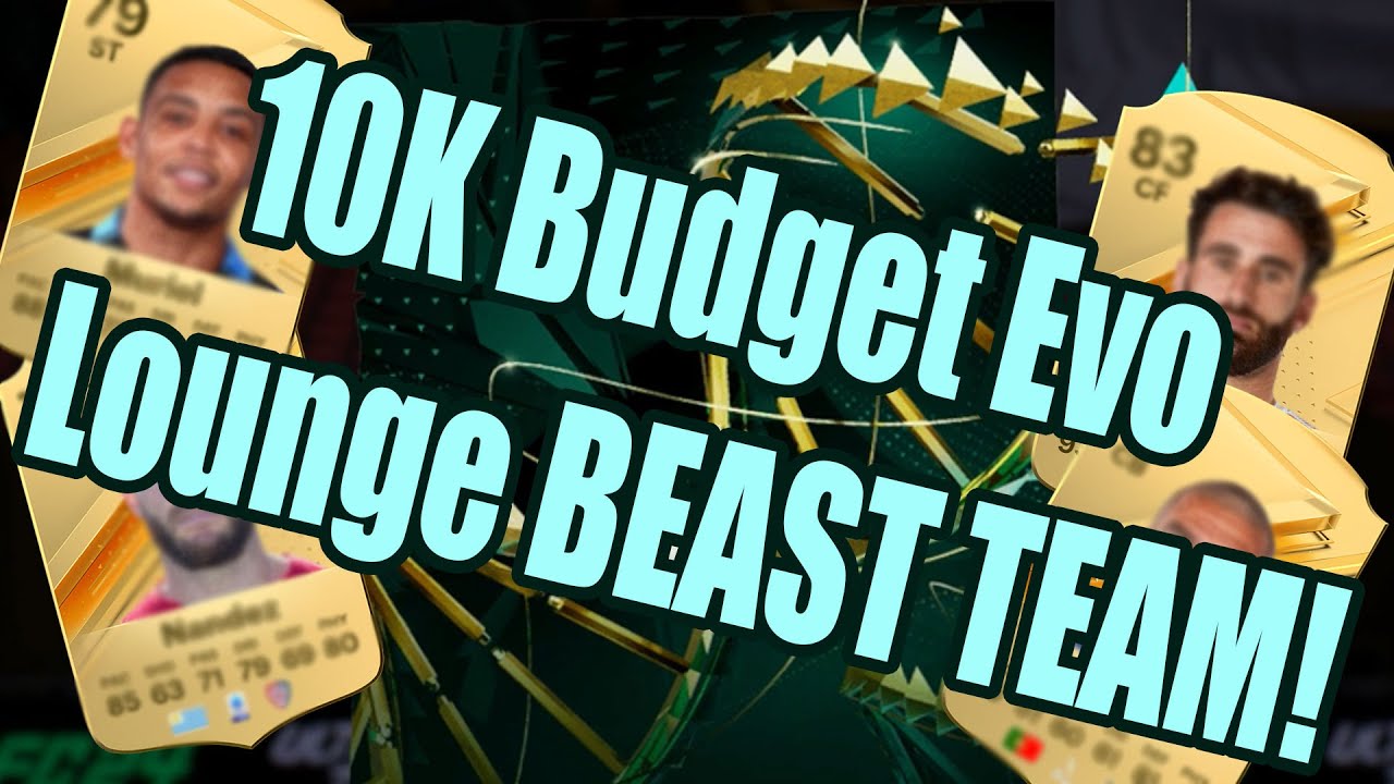 EAFC24 - Evo Lounge Budget 10K Squad! - YouTube