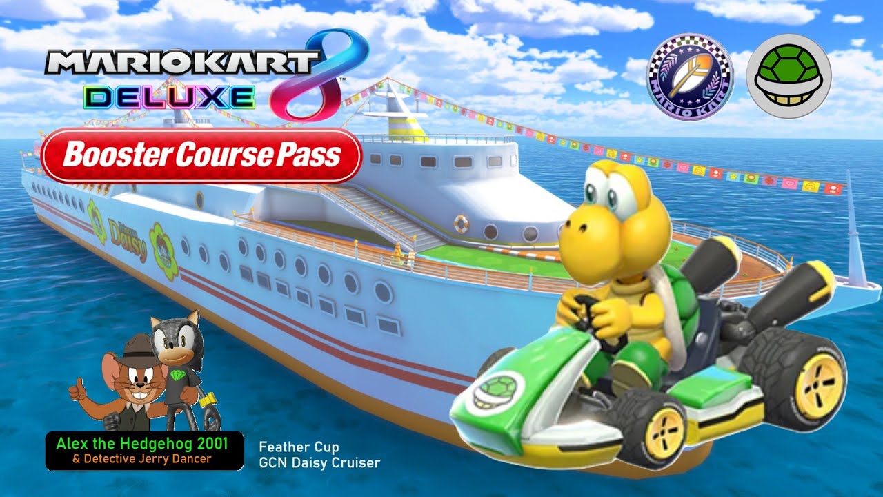 Mario Kart 8 Deluxe - Feather Cup, GCN Daisy Cruiser with Koopa Troopa ...