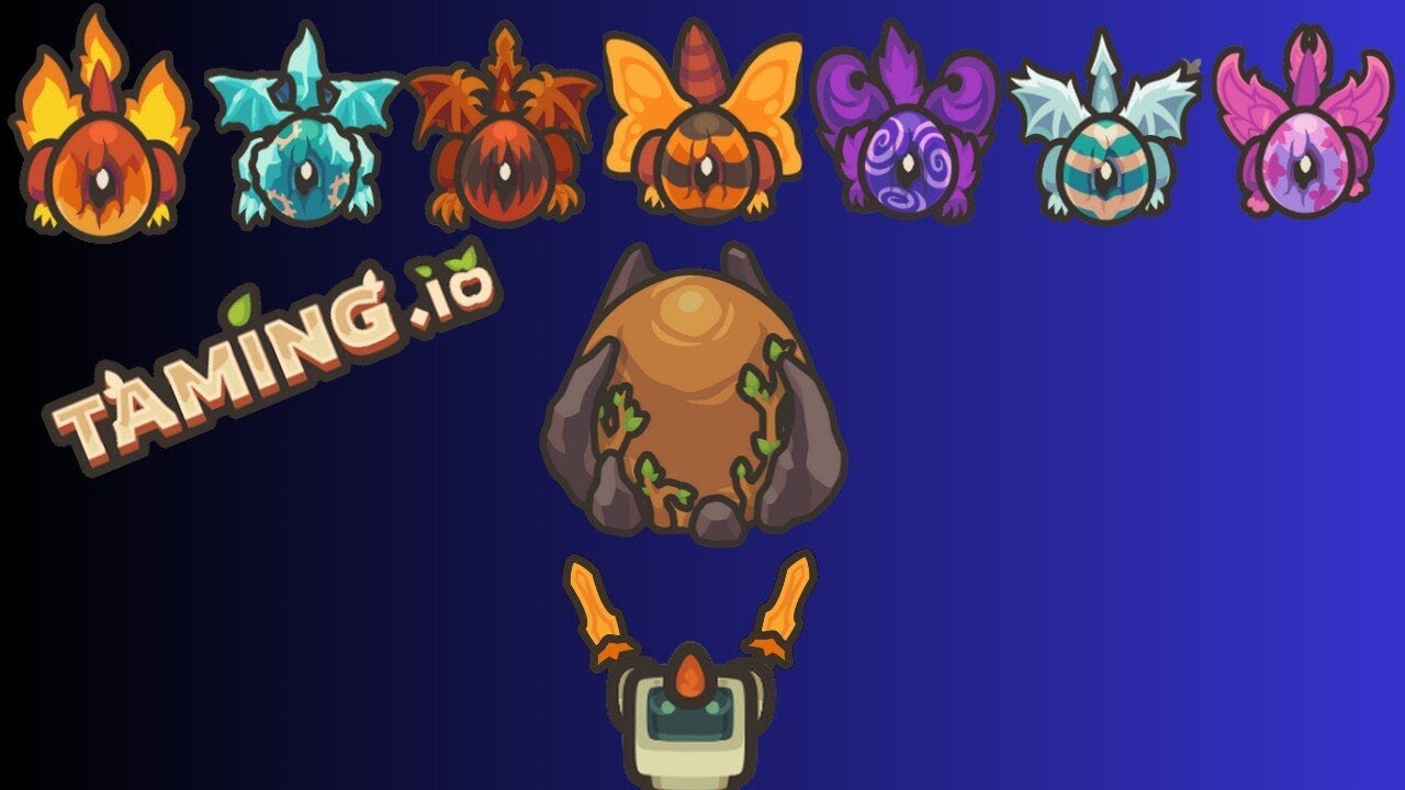 Taming.io - Gaze boss and Gazes! - YouTube