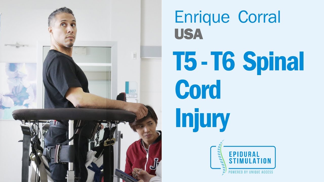 Enrique T5-T6 Spinal Cord Injury Patient from USA Undergoes Epidural ...